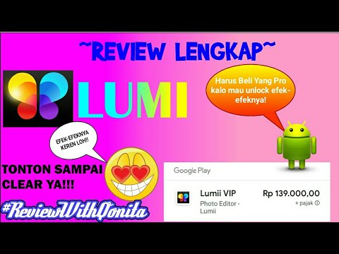 Review [Lengkap] "LUMI" = Aplikasi Photo Editor - YouTube