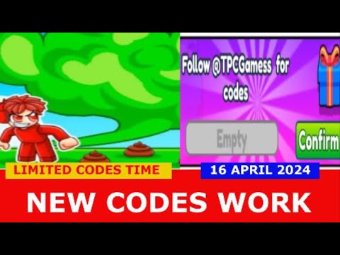 *NEW CODES APRIL 16, 2024* [💨🏆x5] Fart Battle Simulator ROBLOX | ALL ...