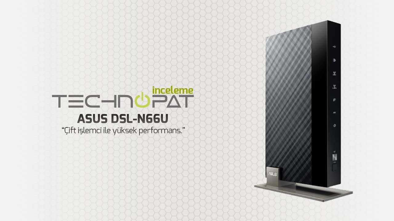 ASUS DSL-N66U İncelemesi - YouTube