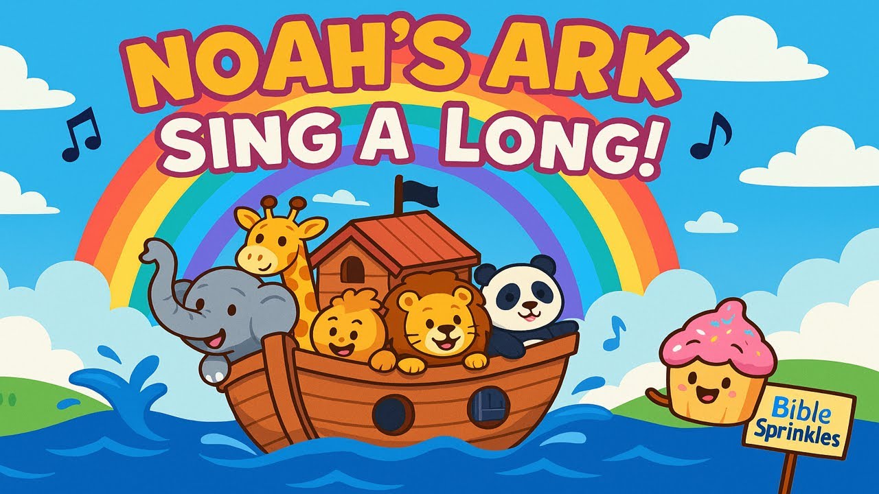 Noah's Ark Song for Kids | Bible Sing Along | Christian Kids Song - YouTube