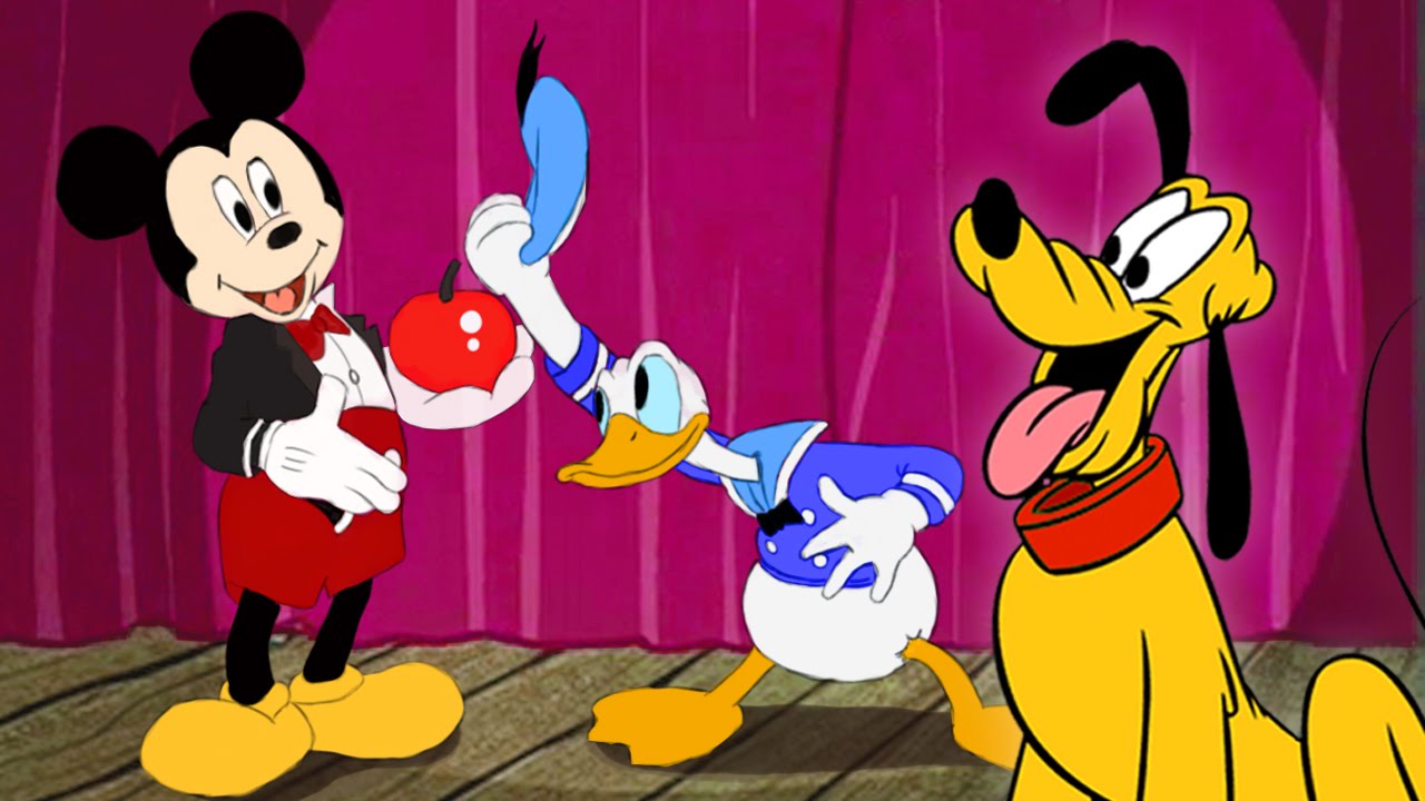 Mickey, Donald & Pluto's Time In The Stoplight! 1 Hour Classic Cartoons ...