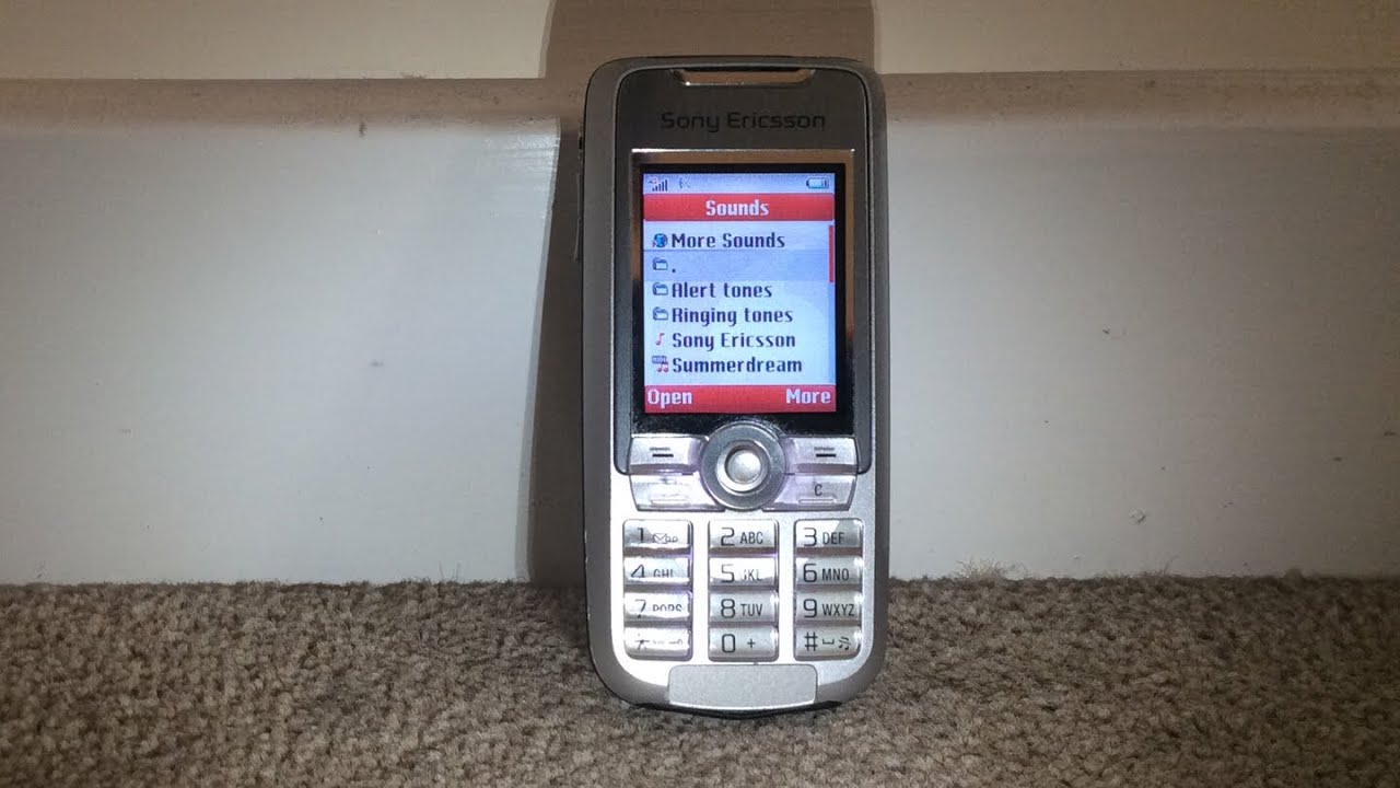 Nokia 3510 Ringtones on Sony Ericsson K700i - YouTube