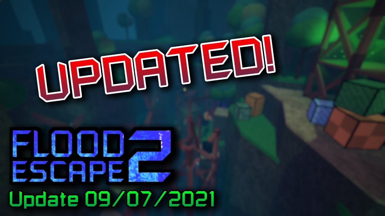 Poisonous Chasm UPDATED! | Flood Escape 2 Update 09/07/2021 (Roblox ...