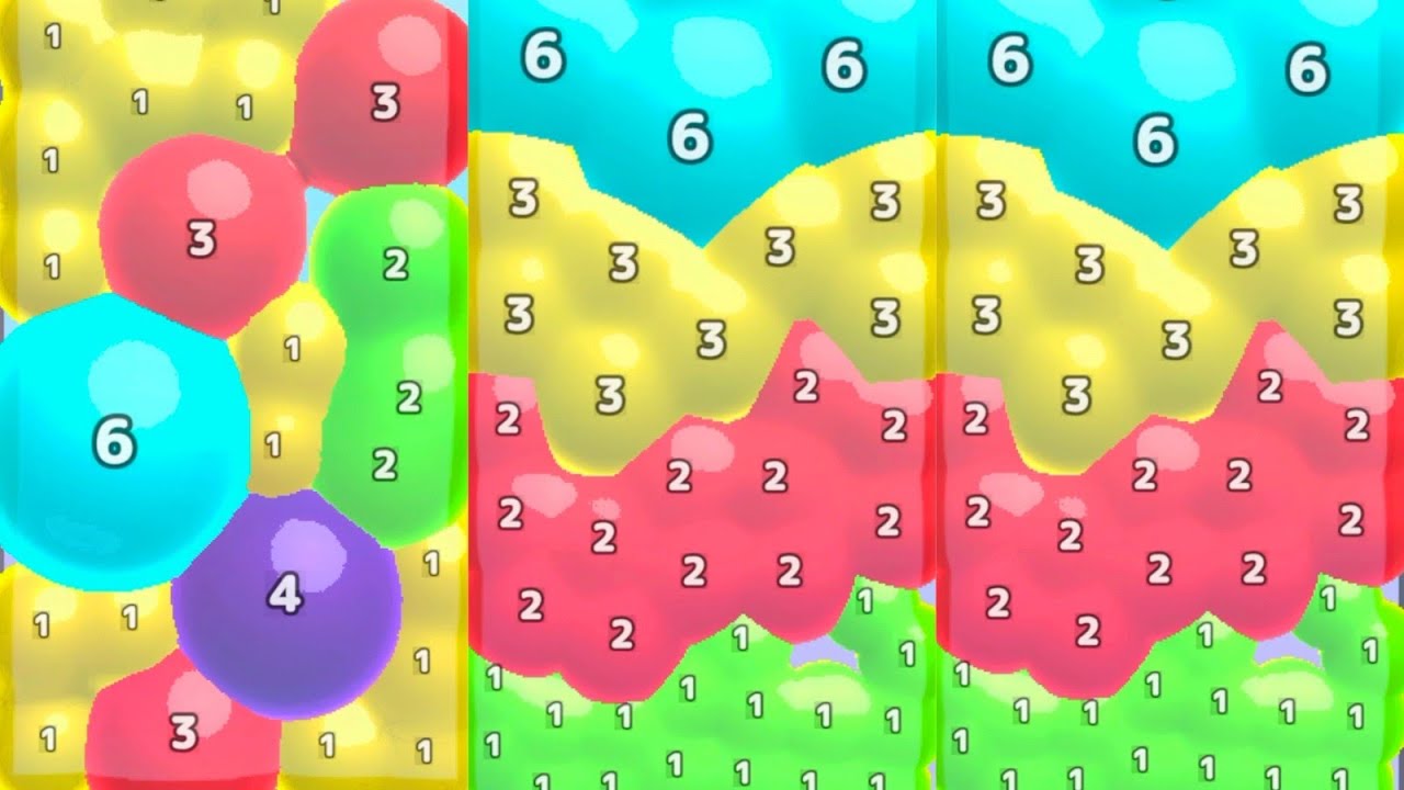 Melty Bubble vs Body Build Rush - All Level Max Level, Math Game) ASMR ...