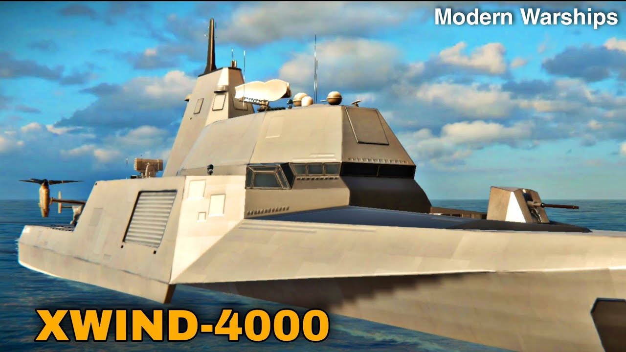 Modern Warships: XWIND-4000 gameplay. online match - YouTube