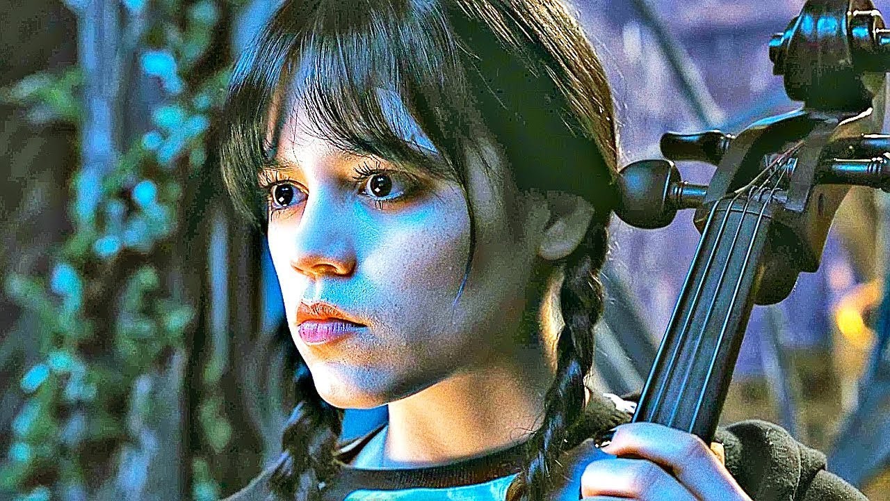 Wednesday Addams - Cello Scene (2022) Moment from TV Series 4K - YouTube