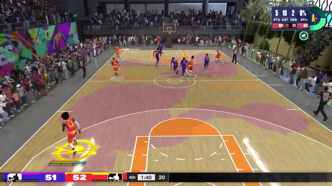NBA 2k24 REC. 1st REC game with new BUILD - YouTube
