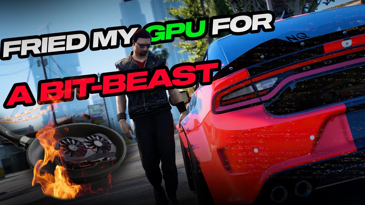 I FRIED MY GRAPHICS CARD FOR @abitbeast | GTA BASED STREAM STARTING ...