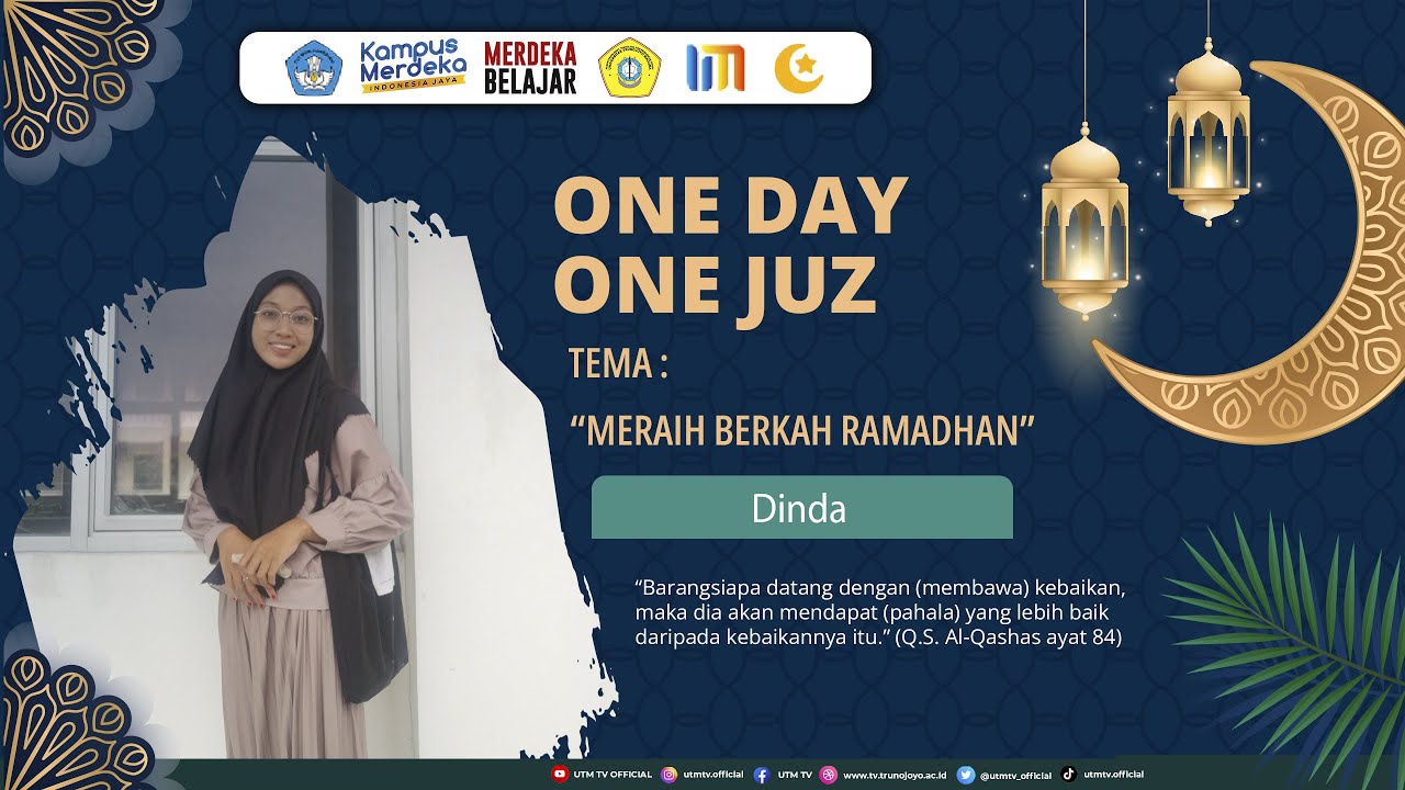 [ONE DAY ONE JUZ DAY 7 UTM TV] - YouTube