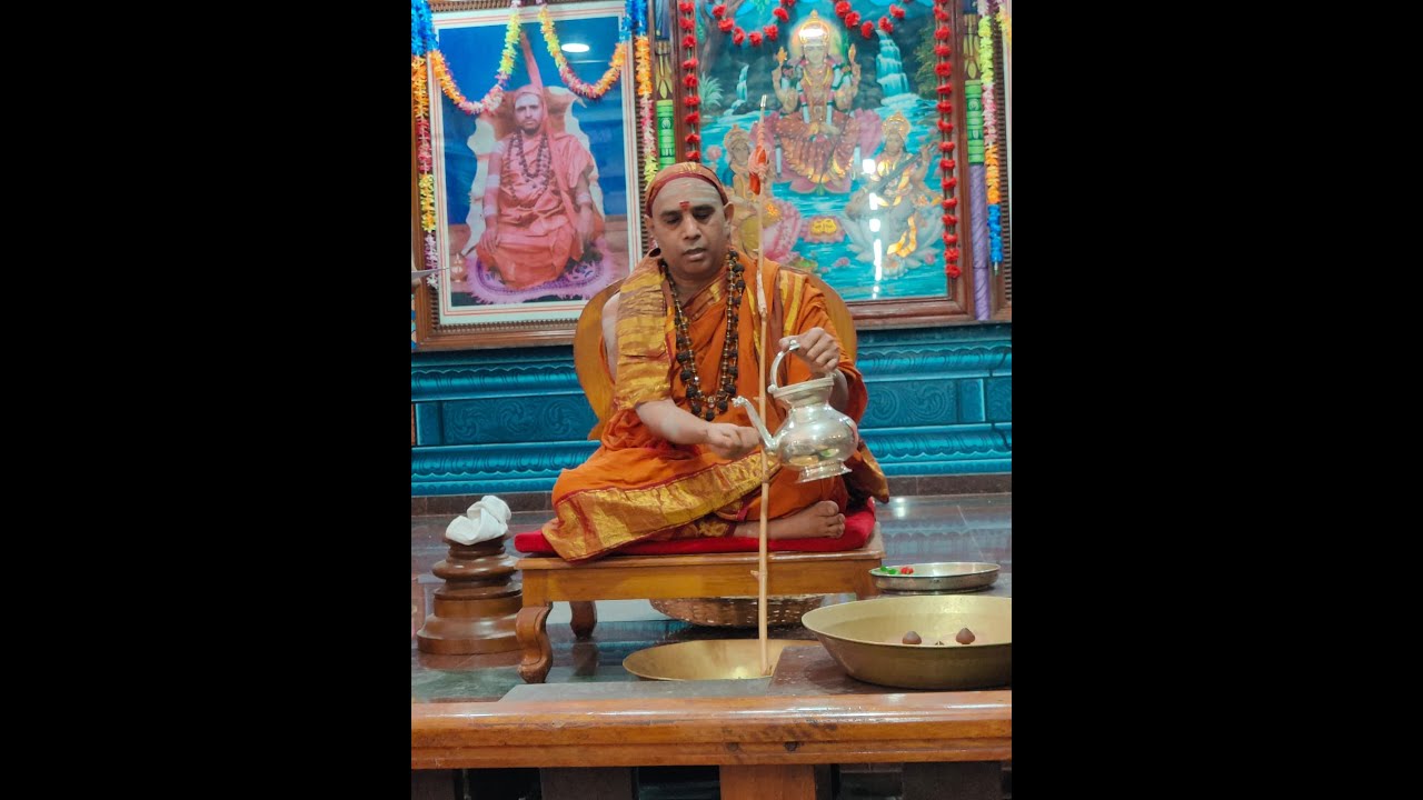 Chathurmasya Sankalpam by Shri Shri Acharya Swamigal at Tambaram Shri ...