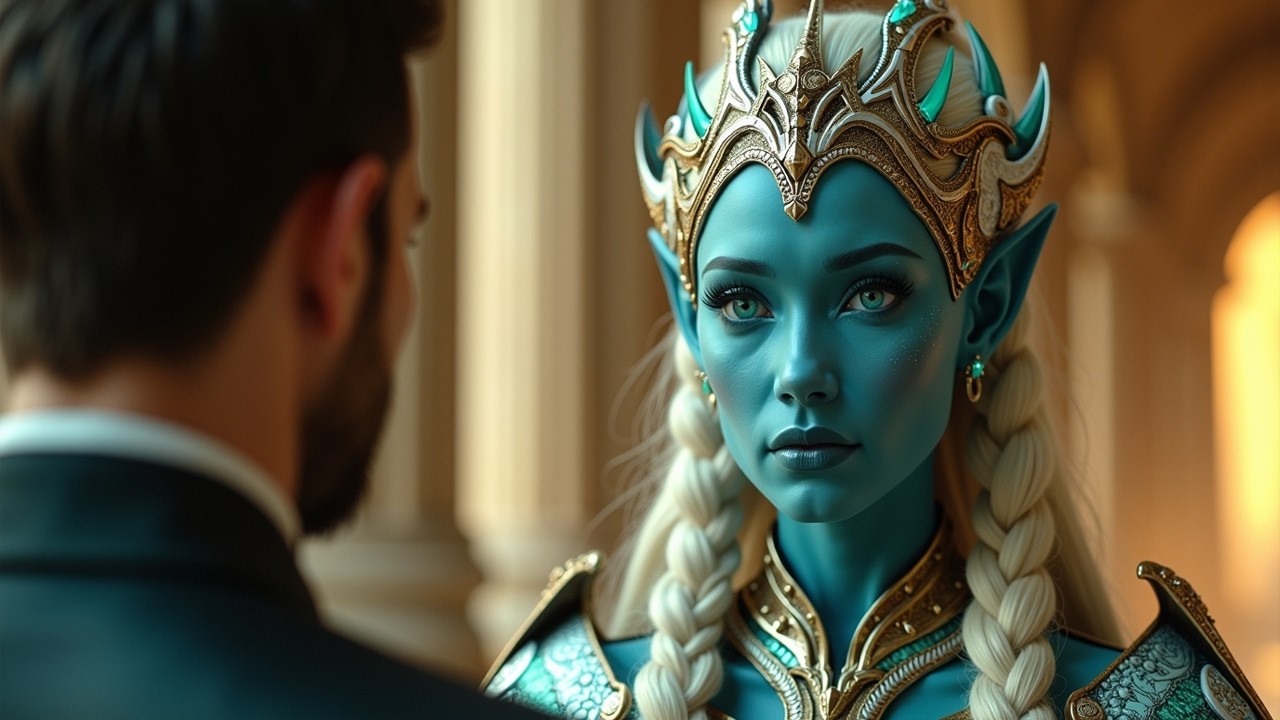 Alien Princess Says “Marry Me, Human” — I Want You With All My Heart ...