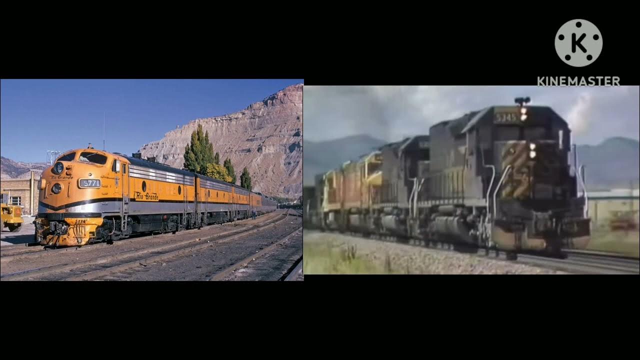 D&RGW 5771 & D&RGW 5345 Nathan M3 SFX - YouTube