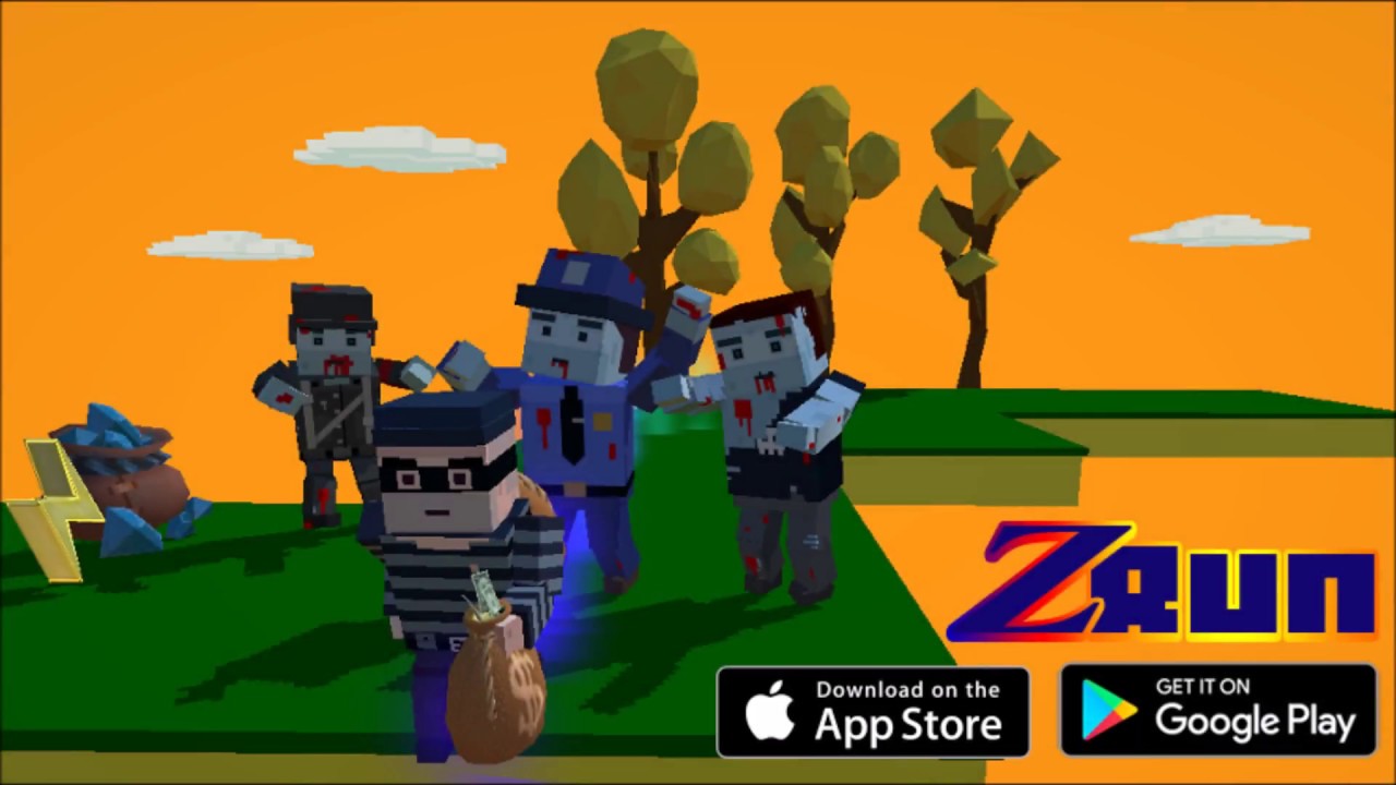 Thrilling Zombie Running Game: Z-Run: Zombie Endless Runner! A Cartoon ...