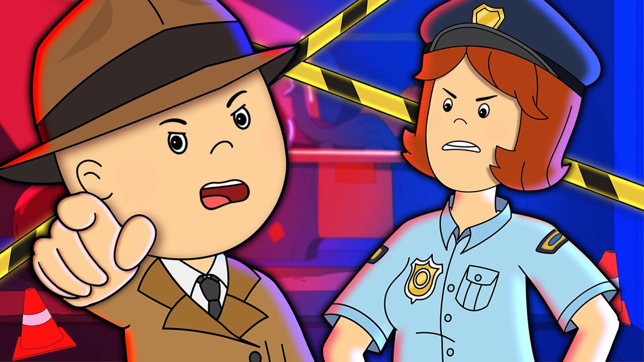Detective Caillou | Caillou Cartoon - YouTube