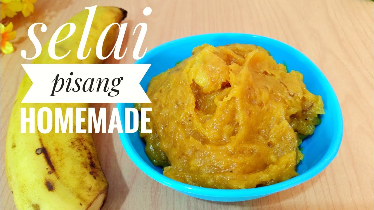 CARA BUAT SELAI PISANG || OLAHAN DARI PISANG - YouTube