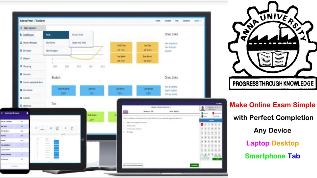 Easy Way to make Online Exam Simple with Perfect Completion. - YouTube