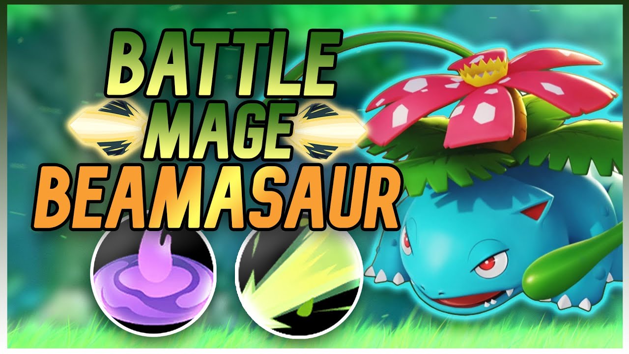 SECURE EVERY OBJECTIVE WITH SOLAR BEAM VENUSAUR! Pokemon Unite - YouTube
