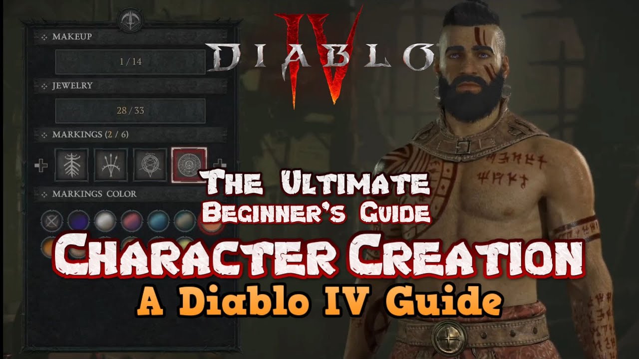 The Ultimate Beginner's Guide to Character Creation in Diablo IV - YouTube