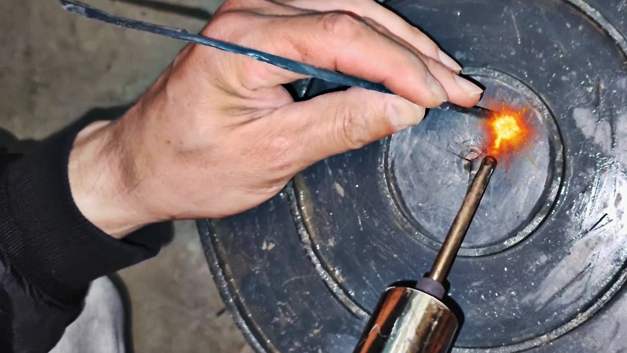 How To Welding Broken Plastic | Welding a Plastic Bucket - YouTube