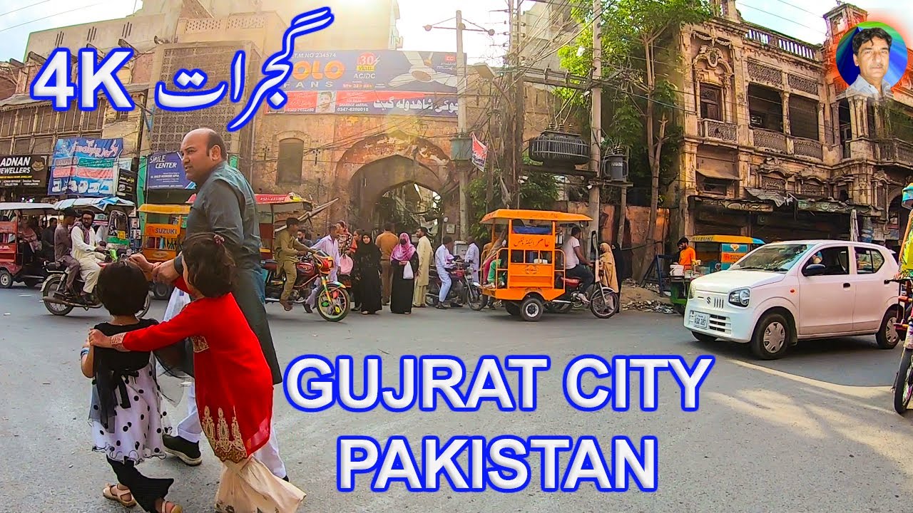GUJRAT PAKISTAN BEST WALKING TOUR / PAKISTAN CITY WALK - YouTube