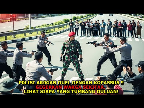 💥P0LISI AR0GAN DUEL DENGAN KOPASSUS‼️ GEGERKAN WARGA SEKITAR, Lihat Siapa yang Tumbang Duluan !