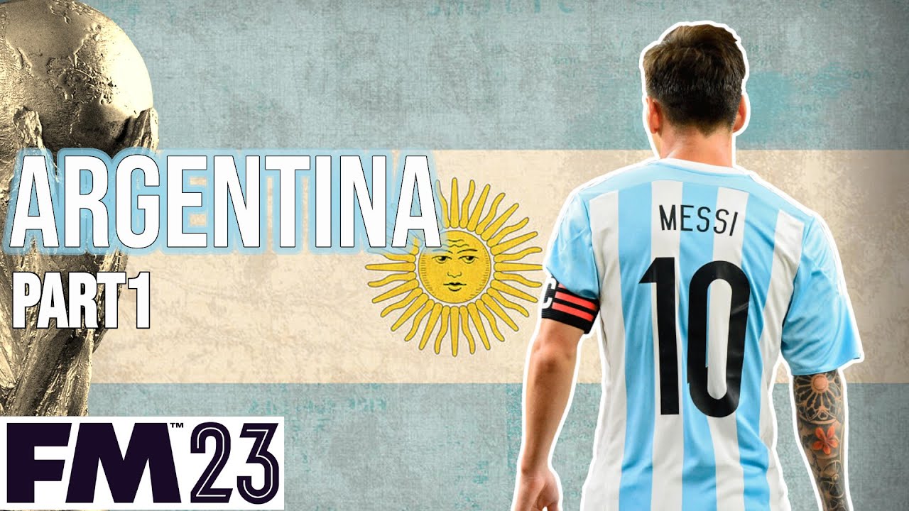 Can I win the WORLD CUP with MESSI and ARGENTINA? - FM23 - World Cup ...