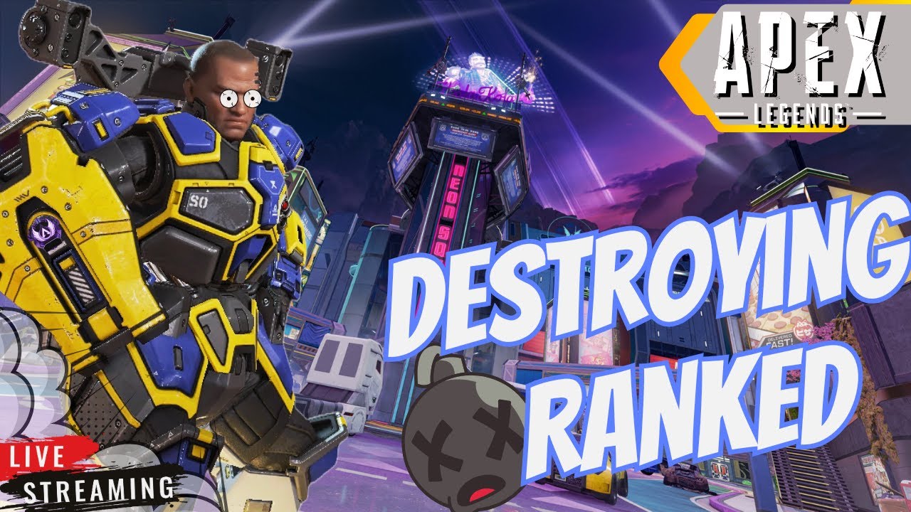 Live Apex Legends Ranked: Gibby, The Ultimate Powerhouse! - YouTube
