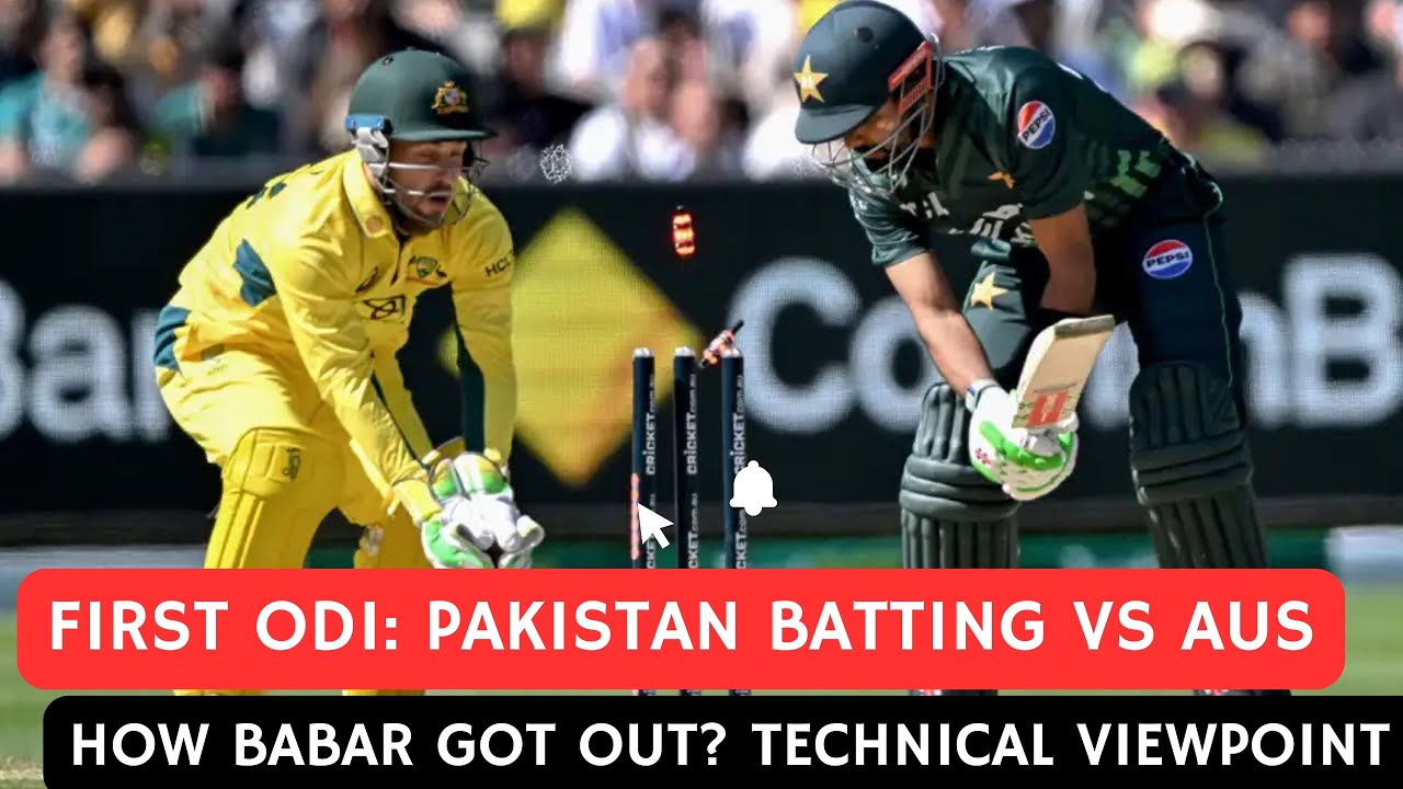 Pakistan batting in first ODI against Australia. Technical viewpoint on ...