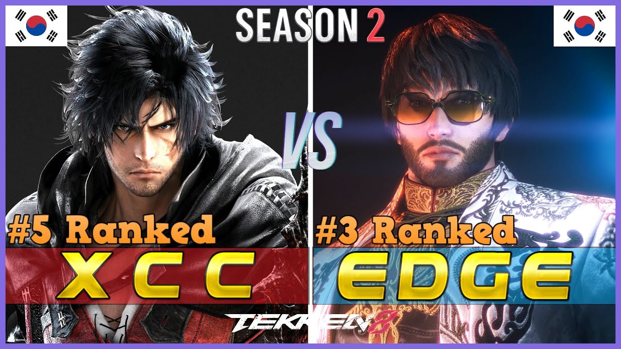 Tekken 8 Season 2 X C C (#5 Ranked Clive) Vs EDGE (#3 Ranked Shaheen ...