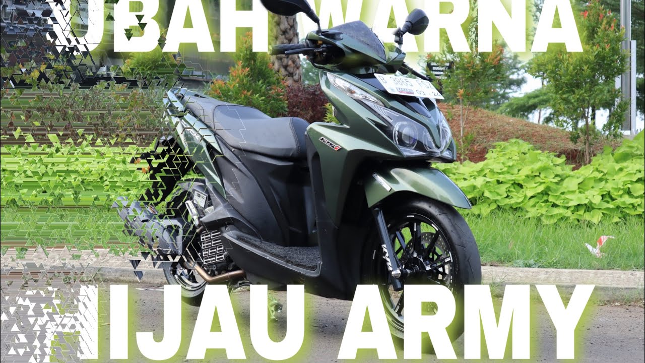 MODIF HARIAN | Review modifikasi honda vario 125 KZR - YouTube