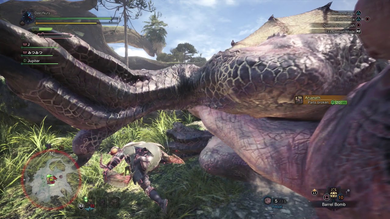 Monster Hunter World Beta - The Ancient Forest Menace - YouTube
