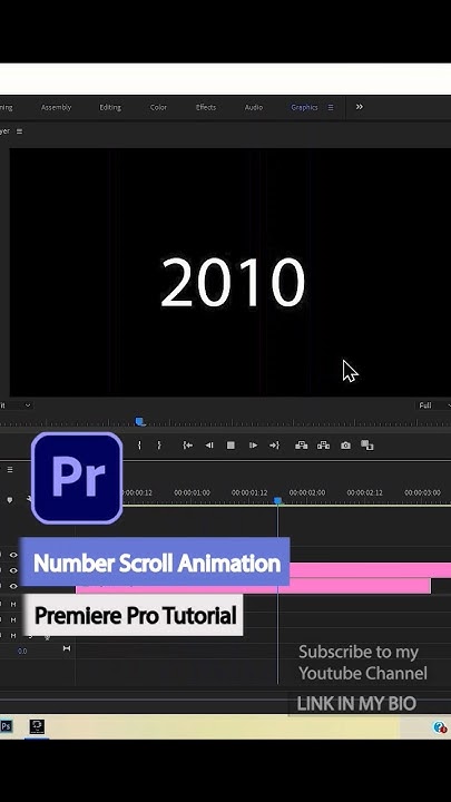 Number Scroll Animation Effect Tutorial | @GraphiXplosion_Valt # ...