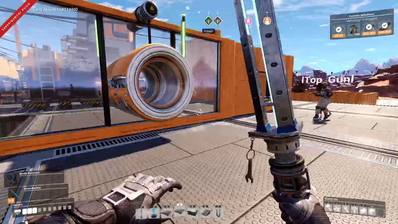 Satisfactory - hyper tubes as doors - YouTube