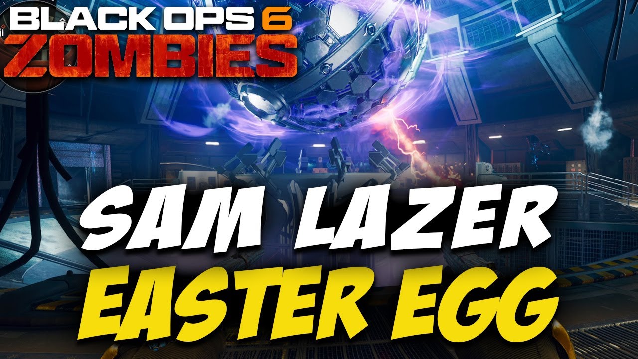 BLACK OPS 6 Zombies How To Do SAM LAZER EASTER EGG (Easy Guide) - YouTube