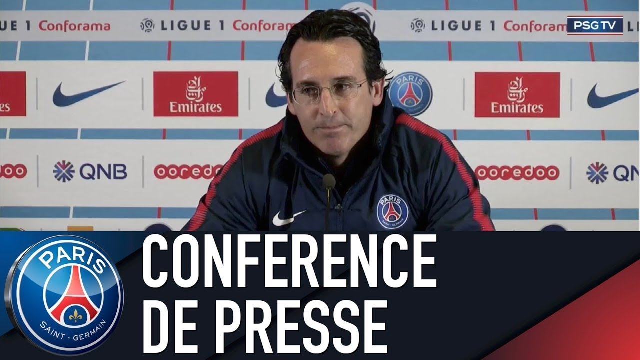 Paris Saint-Germain Press Conference AS MONACO vs PARIS SAINT-GERMAIN ...