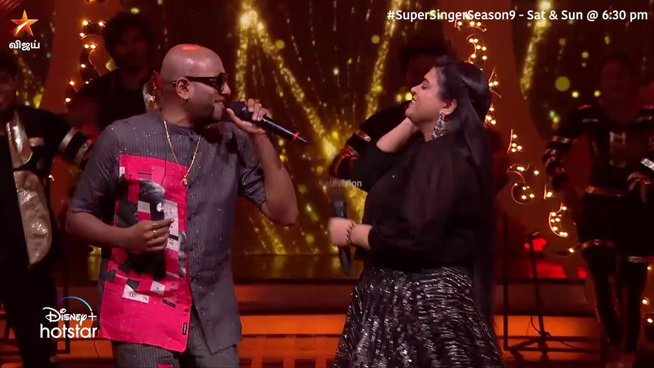 Thilana Thilana song by #BennyDayal | Super Singer Season 9 - YouTube