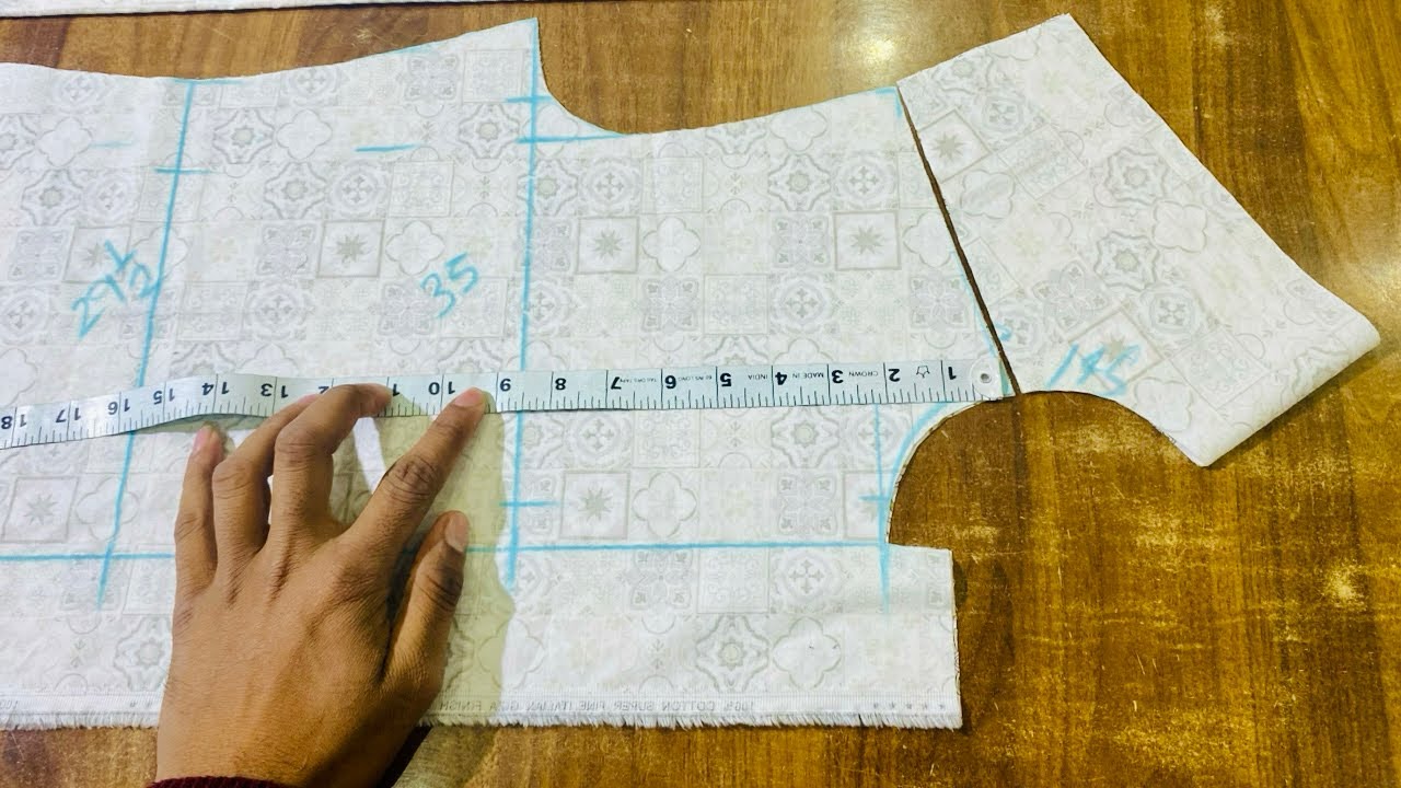 35-Chest Fitting Shirt Cutting And Tips / Fitting shirt cutting point ...