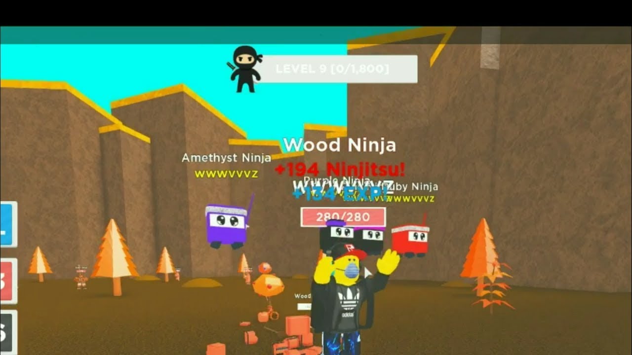 Симулятор ниндзя в РОБЛОКС. Roblox Ninja Masters Simulator - YouTube