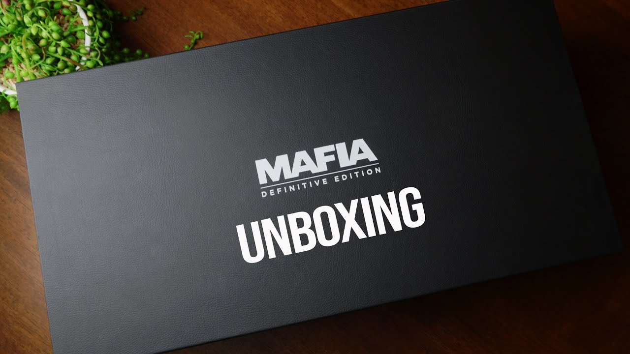 Mafia Definitive Edition - Press Kit Unboxing - YouTube
