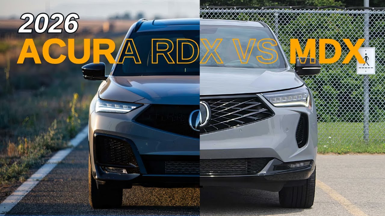 New 2026 Acura RDX vs MDX — Same Brand, Totally Different Vibes! - YouTube