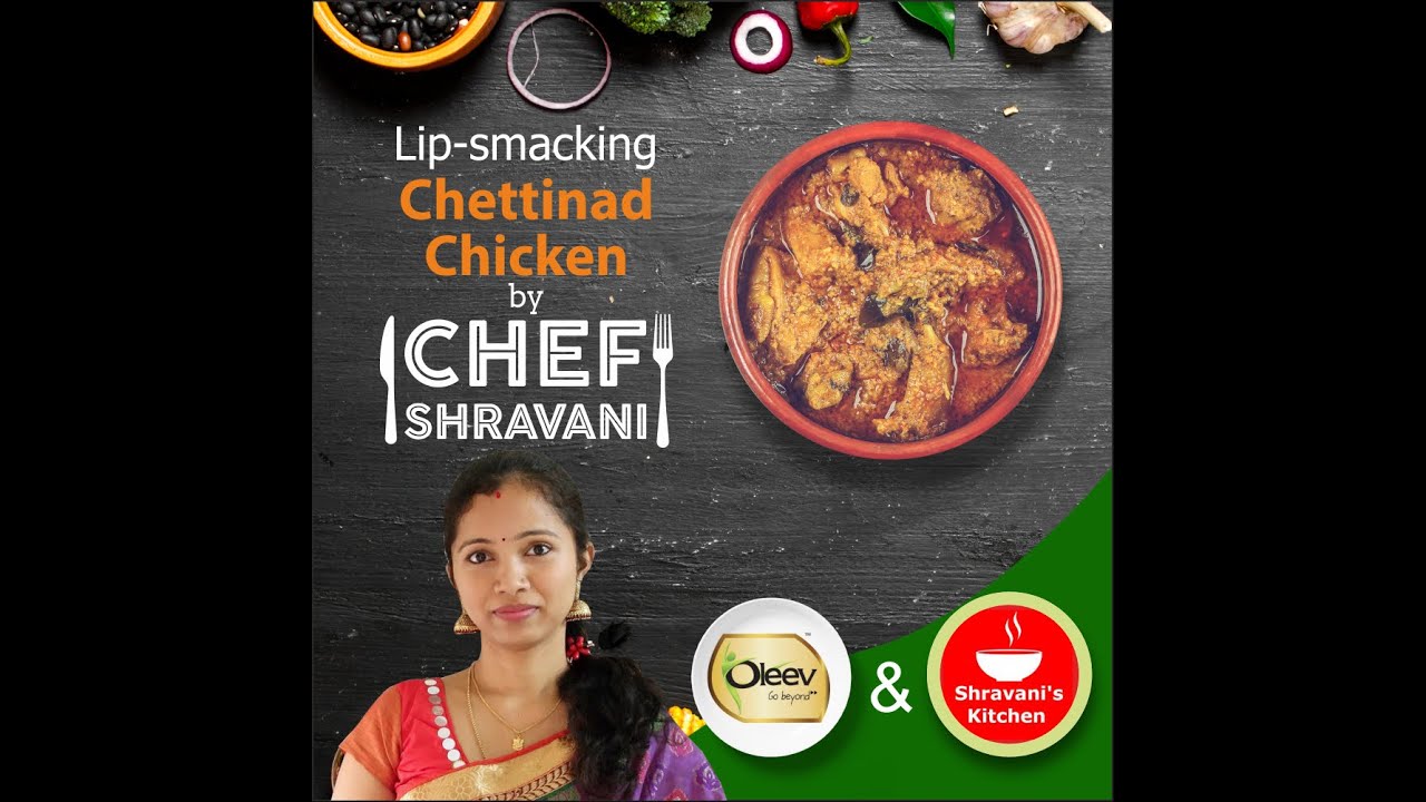 Chef Shravani's Chettinad Chicken recipe on shravani's kitchen for ...