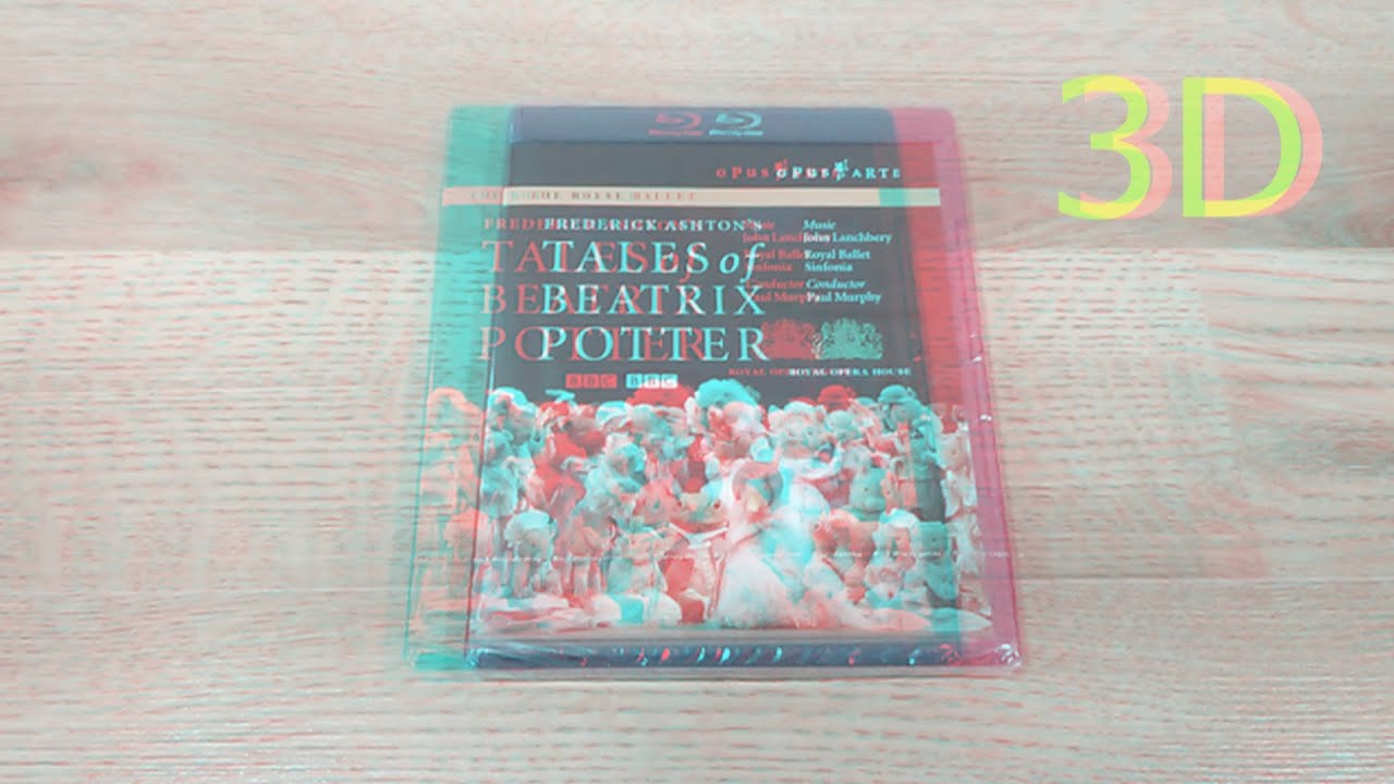 Frederick Ashton's Tales of Beatrix Potter Blu Ray Unboxing 3D - YouTube