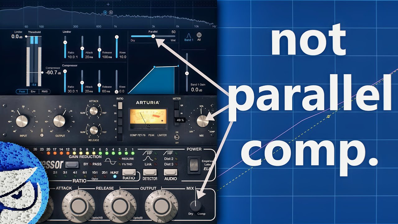 Gain Compensation and Its Effect on Parallel Compression - YouTube