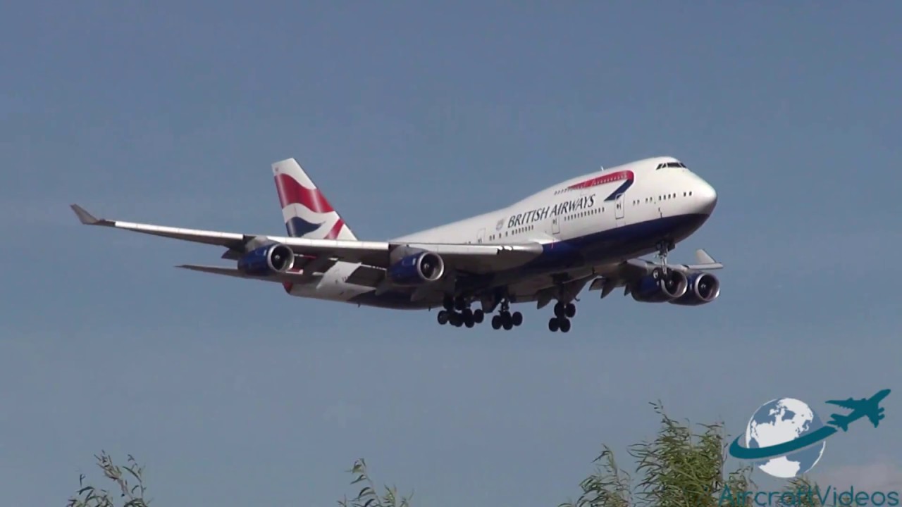 British Airways 747-436 [G-BYGA] - YouTube