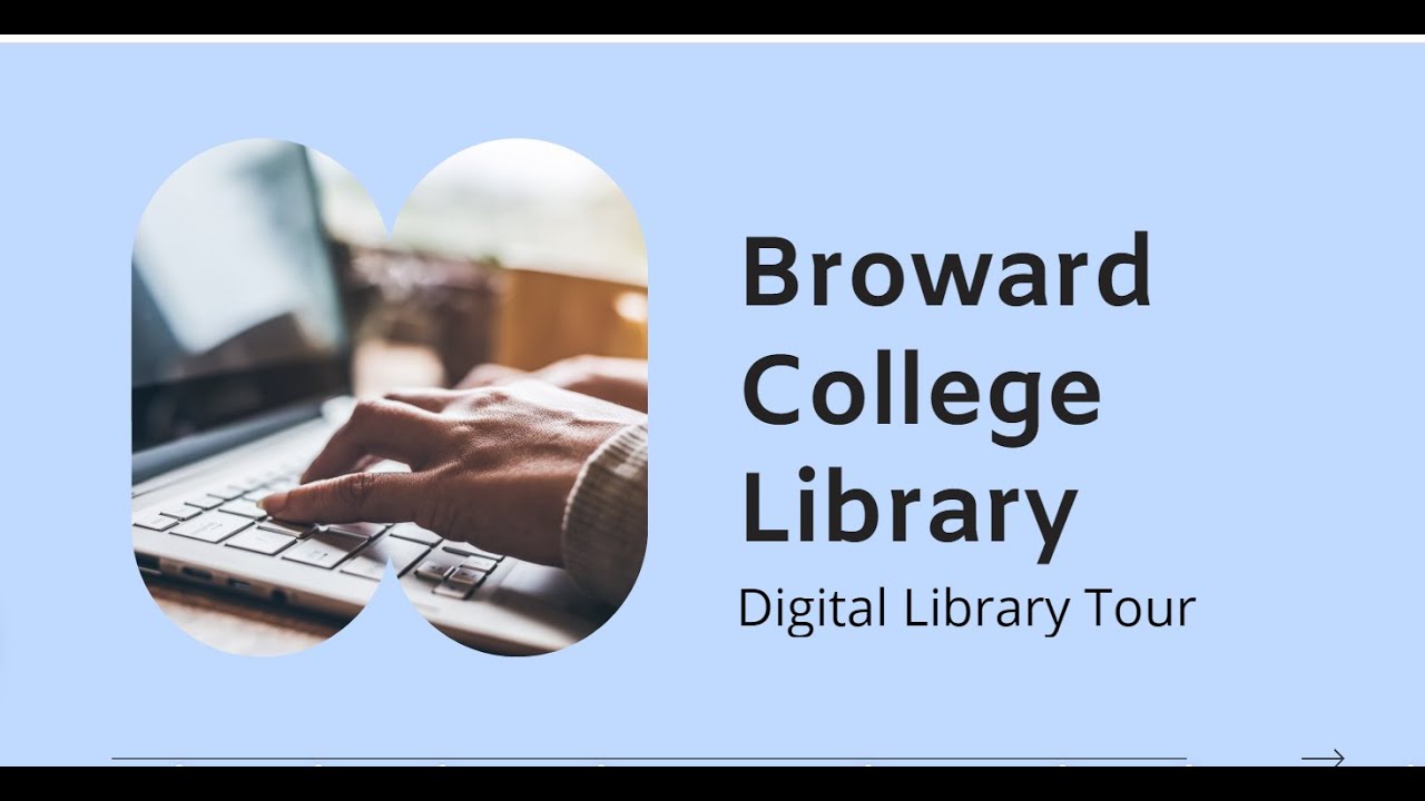 Broward College Library Virtual Tour - YouTube