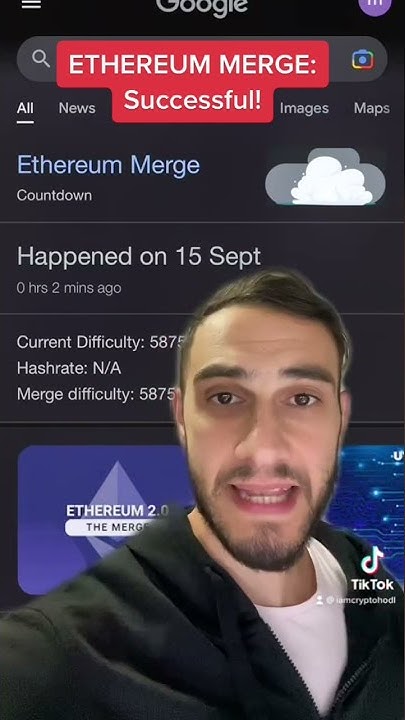 ETHEREUM MERGE SUCCESSFUL! - YouTube
