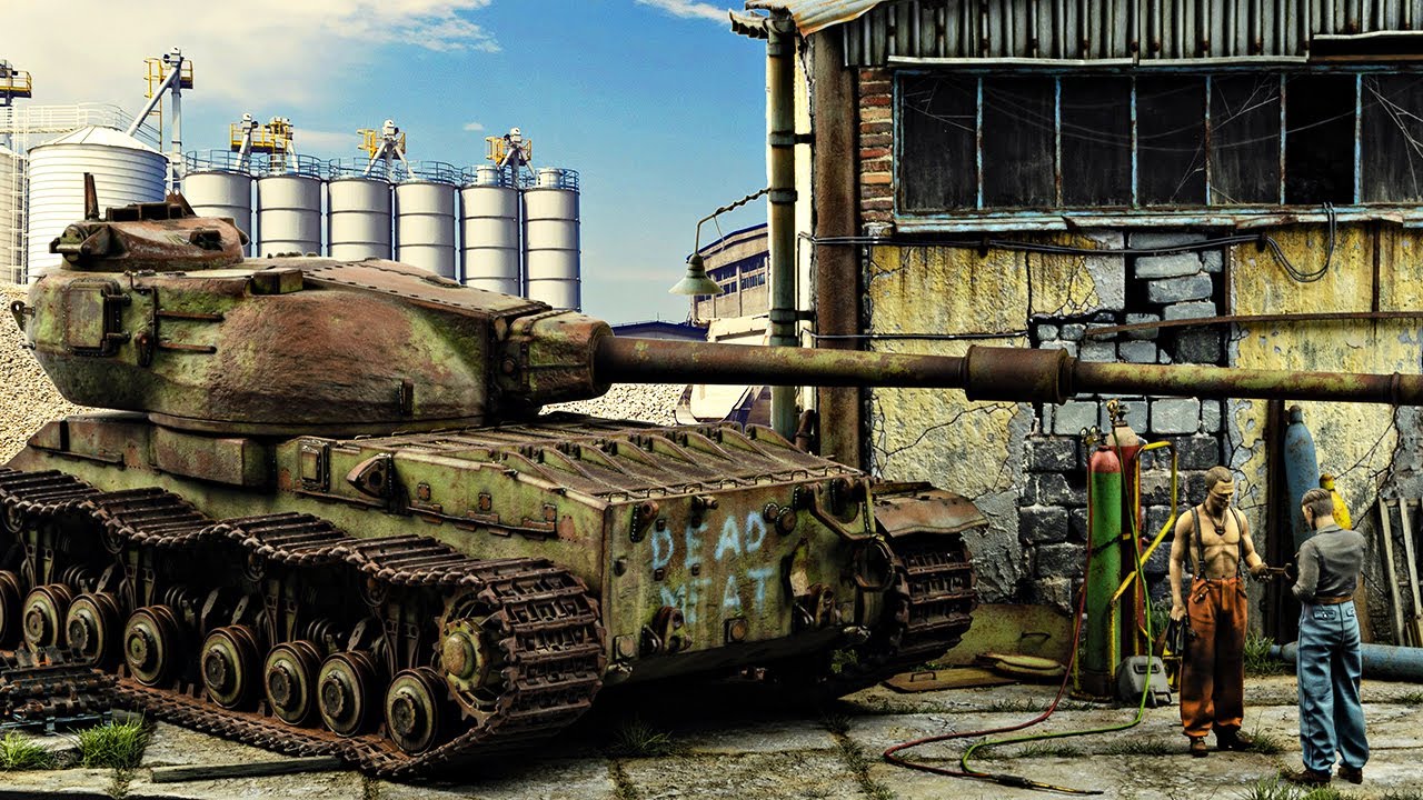 Rust Bucket - Tank Restoration Diorama - YouTube