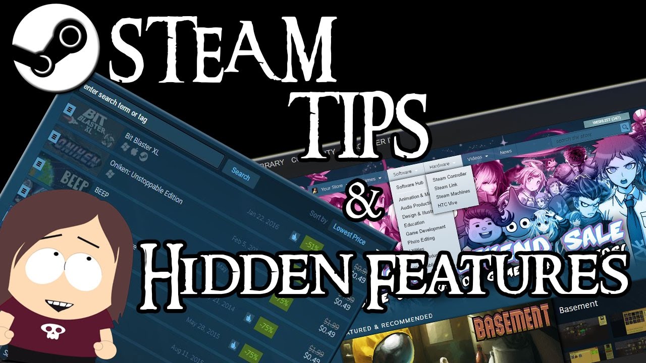 Welcome to Steam - Useful Tips & Hidden Features - YouTube