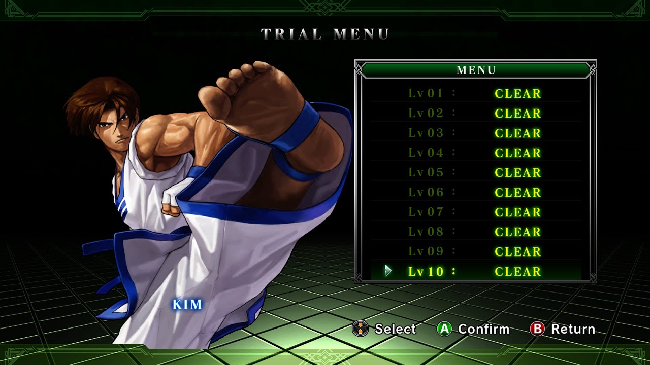 The King of Fighters XIII | Kim Kaphwan TRIALS - YouTube