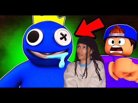 YA'LL LETS GET FREAKING SCARED!!! PLAYING RAINBOW FRIENDS!! - YouTube
